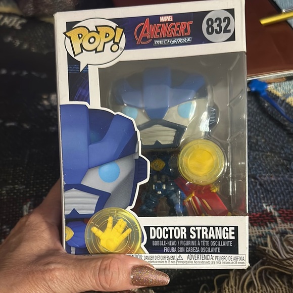 Marvel | Other | Marvel Doctor Strange Mech Strike Figure Blue And ...